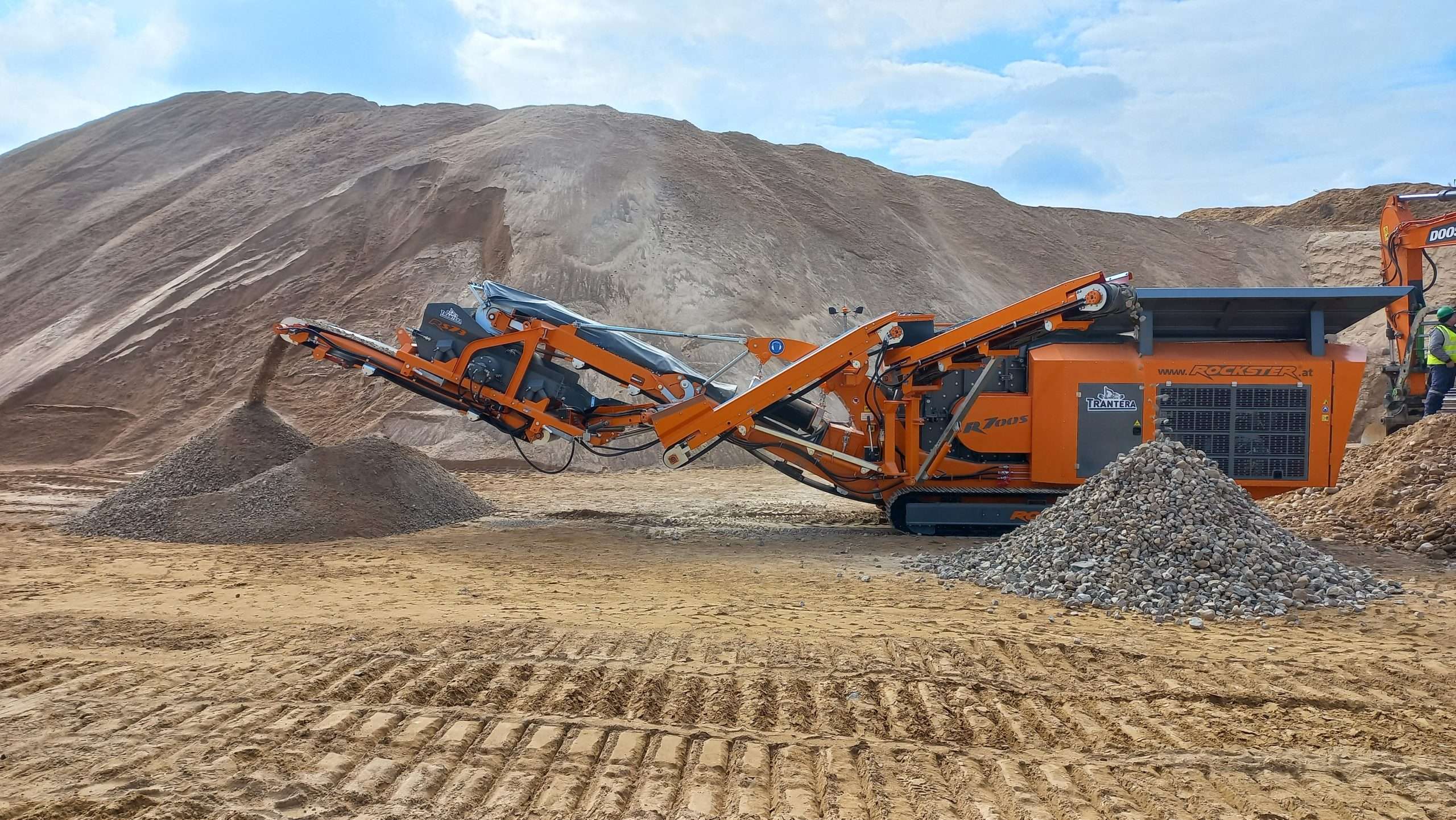Rockster R700S Impactor - Mobile Impact Crusher – SMA