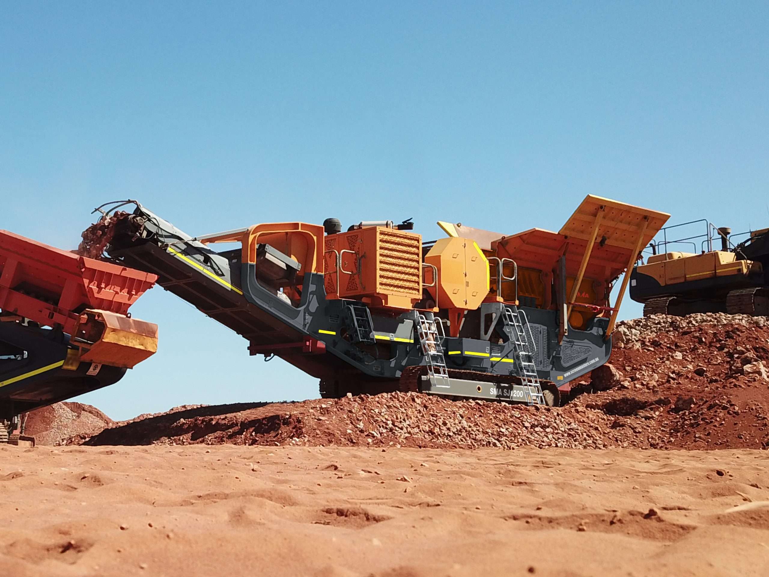 SMA SJ1200 Jaw - 63 tonne Jaw Crusher – SMA