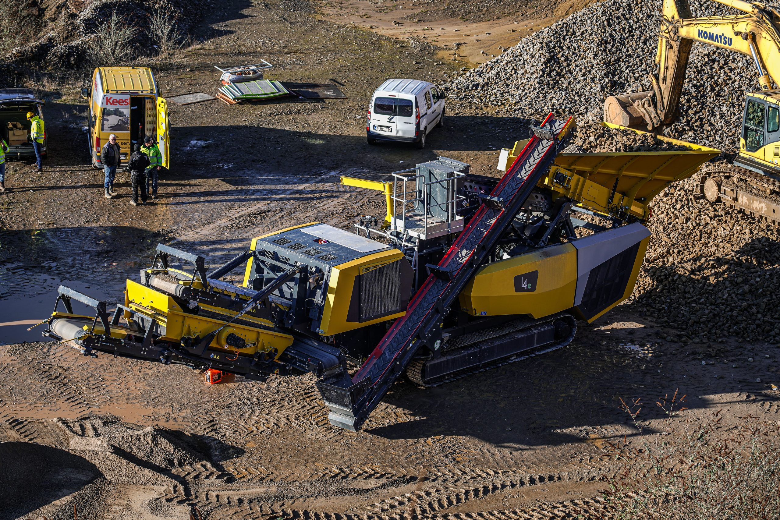 KEESTRACK I4e REVERSIBLE CRUSHER – SMA